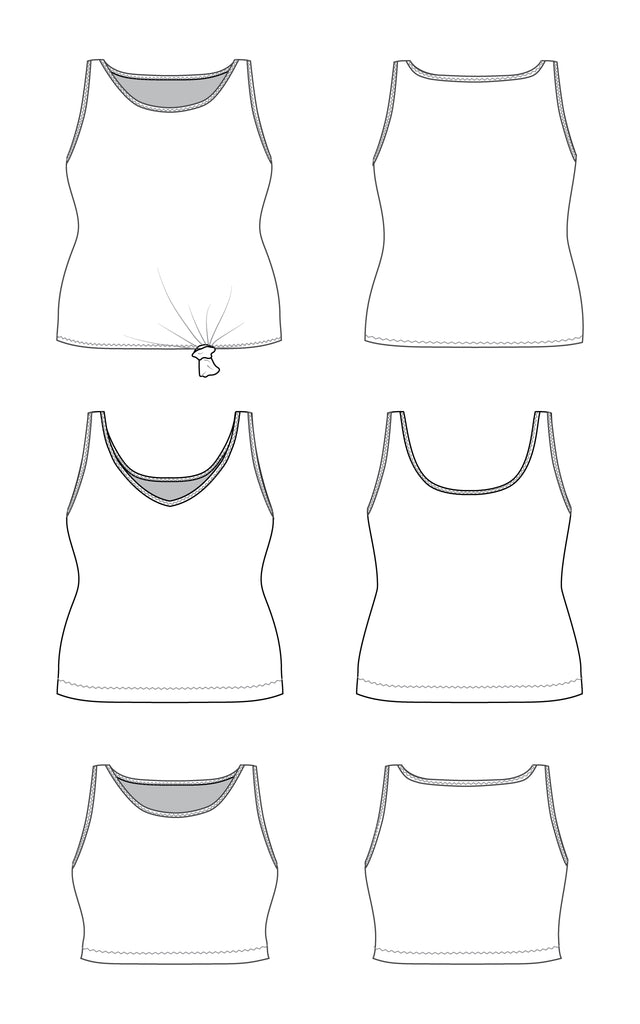 Saybrook Tank 12 32 Pattern Cashmerette Patterns