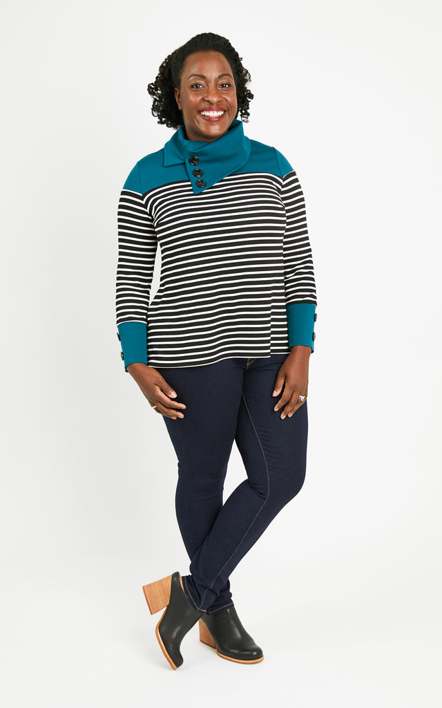 Tobin Sweater 12-32 pattern – Cashmerette Patterns